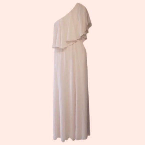 Paper Crown | Dresses | Nwt Anthropologie Paper Crown One Shoulder Maxi ...